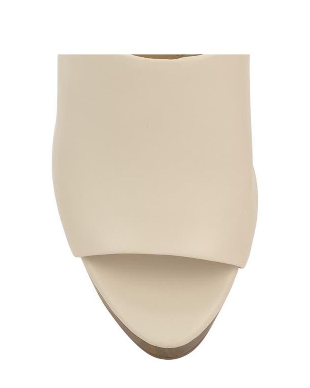 Jessica Simpson Shelbie Platform Slide Sandal in White | Lyst