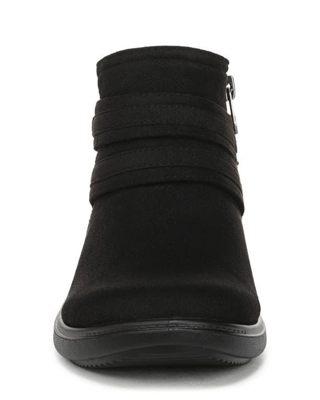 LifeStride Brave Short Boot in Black | Lyst