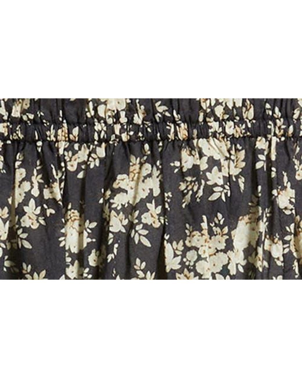 Doen Quinley Floral Organic Cotton Midi Dress | Lyst