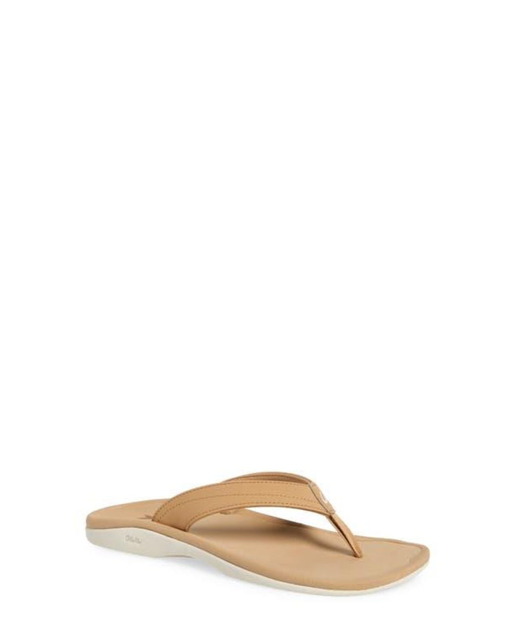 Olukai Ohana Flip Flop in Brown | Lyst
