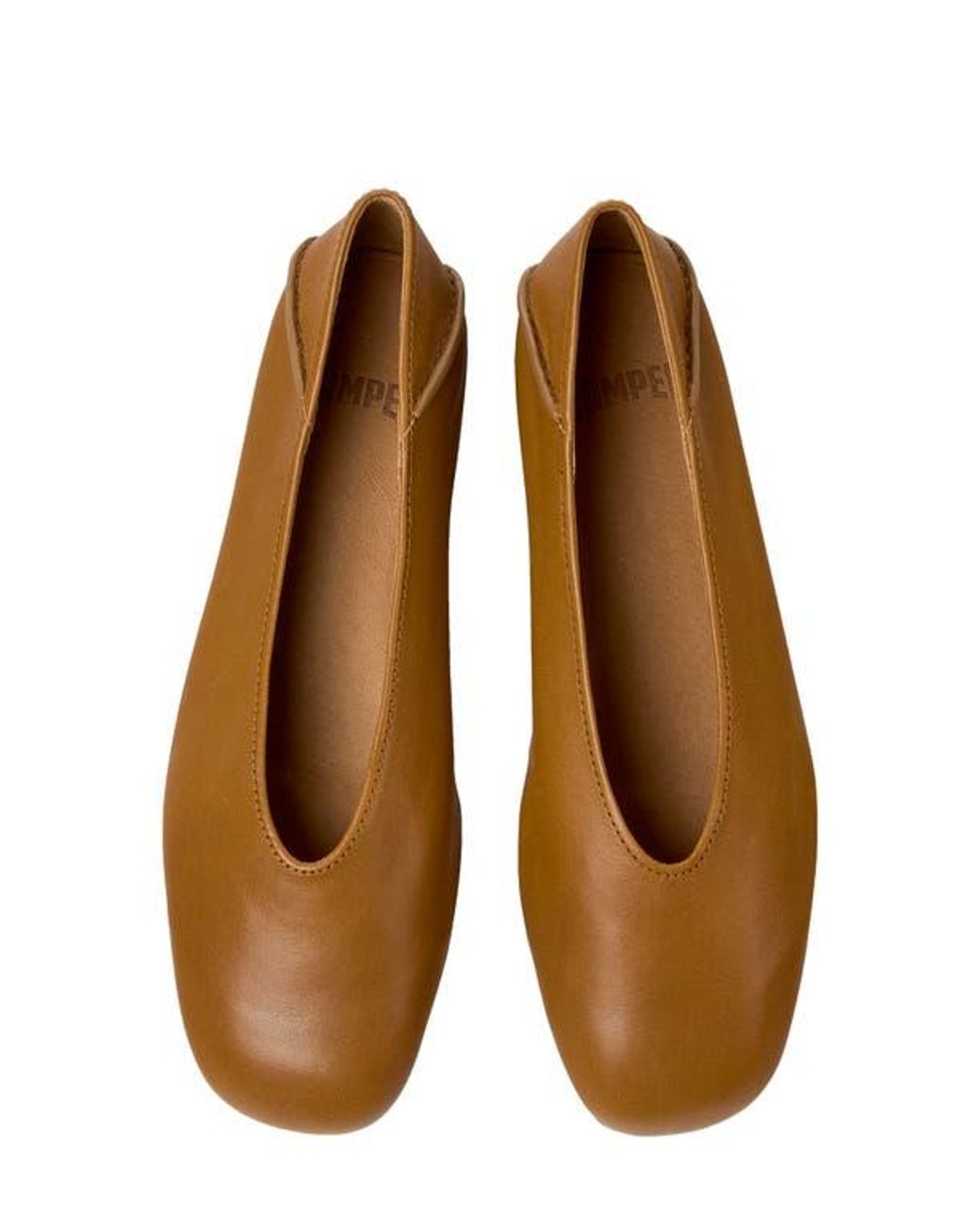 Camper Myra Flat in Brown | Lyst