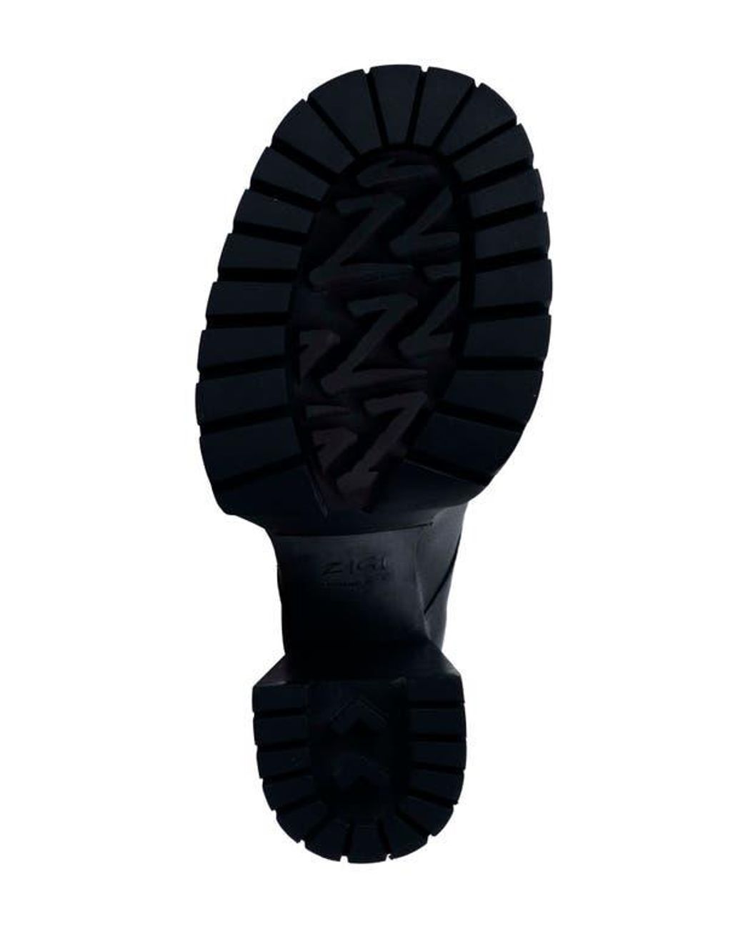 Zigi Tina Lace-Up Platform Shoe in Black | Lyst