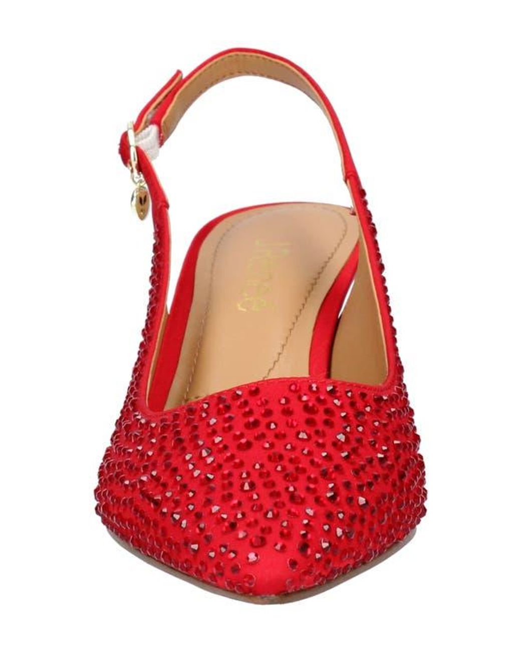 J. Reneé Ferryanne Slingback Pointed Toe Pump in Red | Lyst