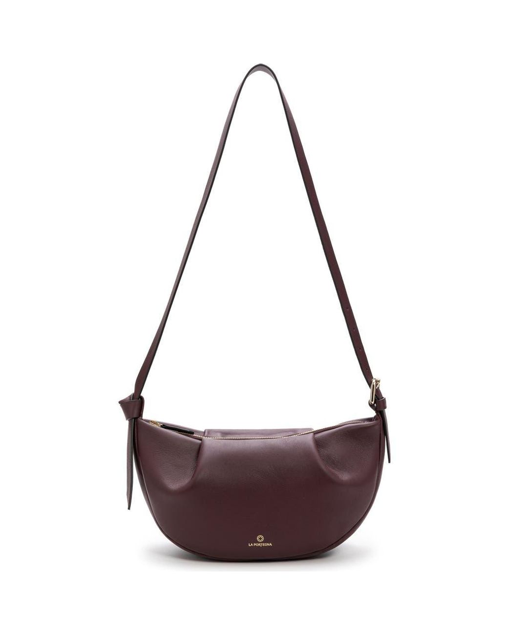 La Portegna Claudia Adjustable Strap Shoulder Crossbody in Purple | Lyst