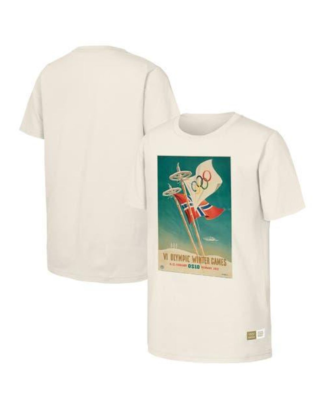 Outerstuff 1952 Oslo Games Olympic Heritage T-Shirt in White for Men | Lyst