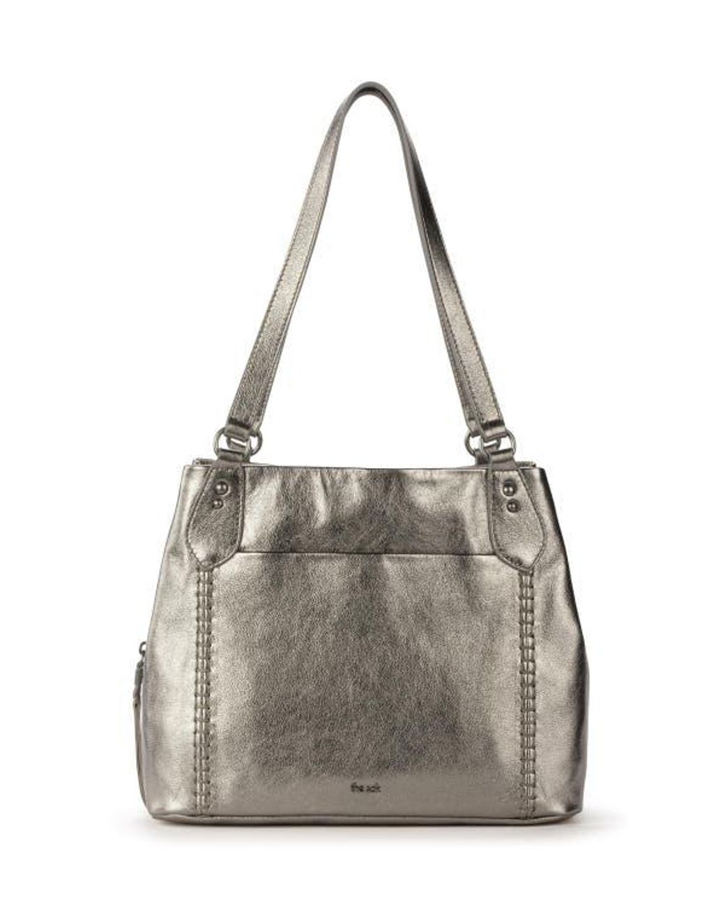 The Sak Melrose Satchel Bag in Gray | Lyst