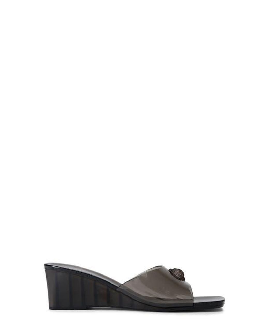 Kurt Geiger Maddison Wedge Sandal in Black | Lyst