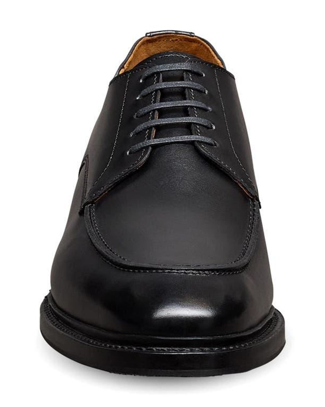 Allen Edmonds Rivington Moc Toe Derby in Black for Men | Lyst