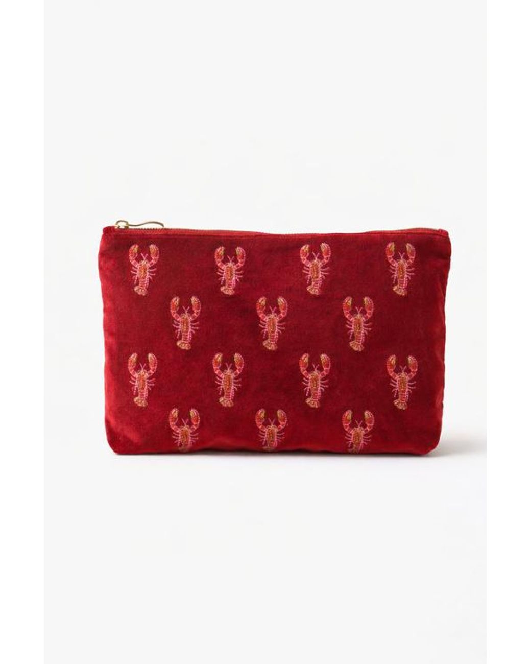 Elizabeth Scarlett Lobster Everyday Pouch in Red | Lyst