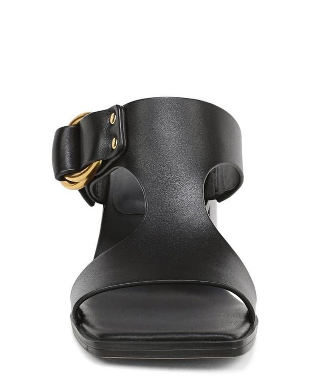 Franco Sarto Roux Slide Sandal in Black | Lyst