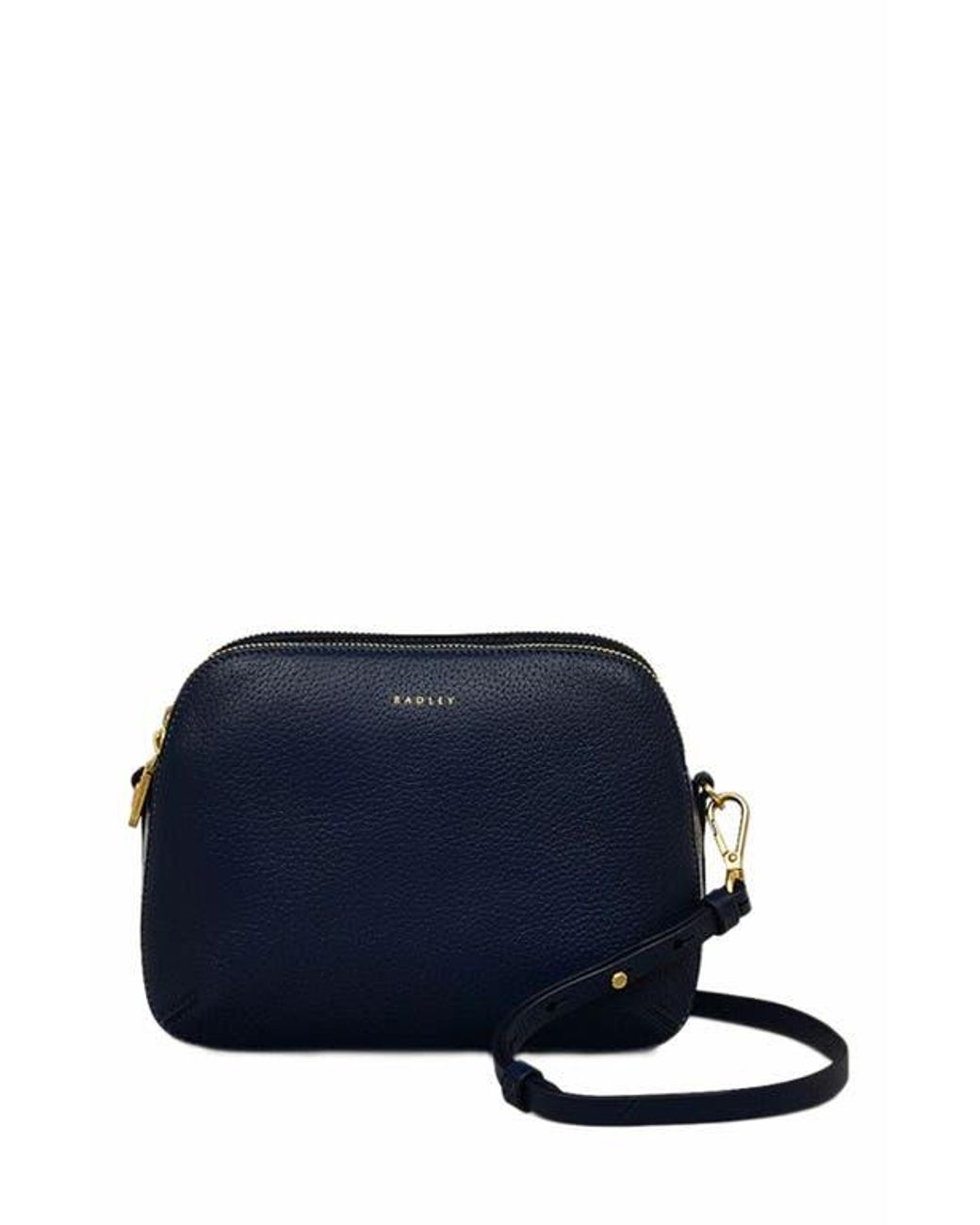 Radley Dukes Place Ziptop Crossbody Bag in Blue | Lyst