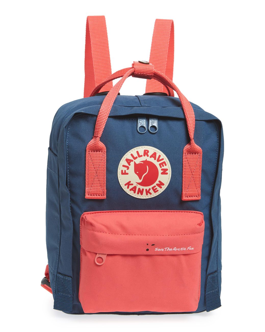 Fjallraven Arctic Fox Mini Kånken Backpack in Red | Lyst