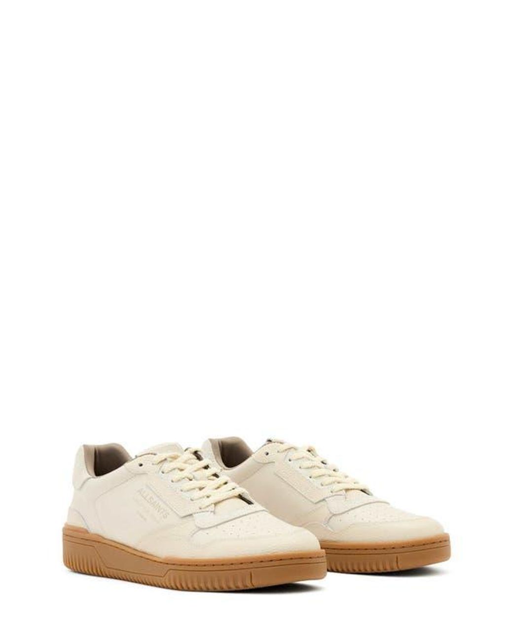 AllSaints Regan Low Top Sneaker in White for Men | Lyst
