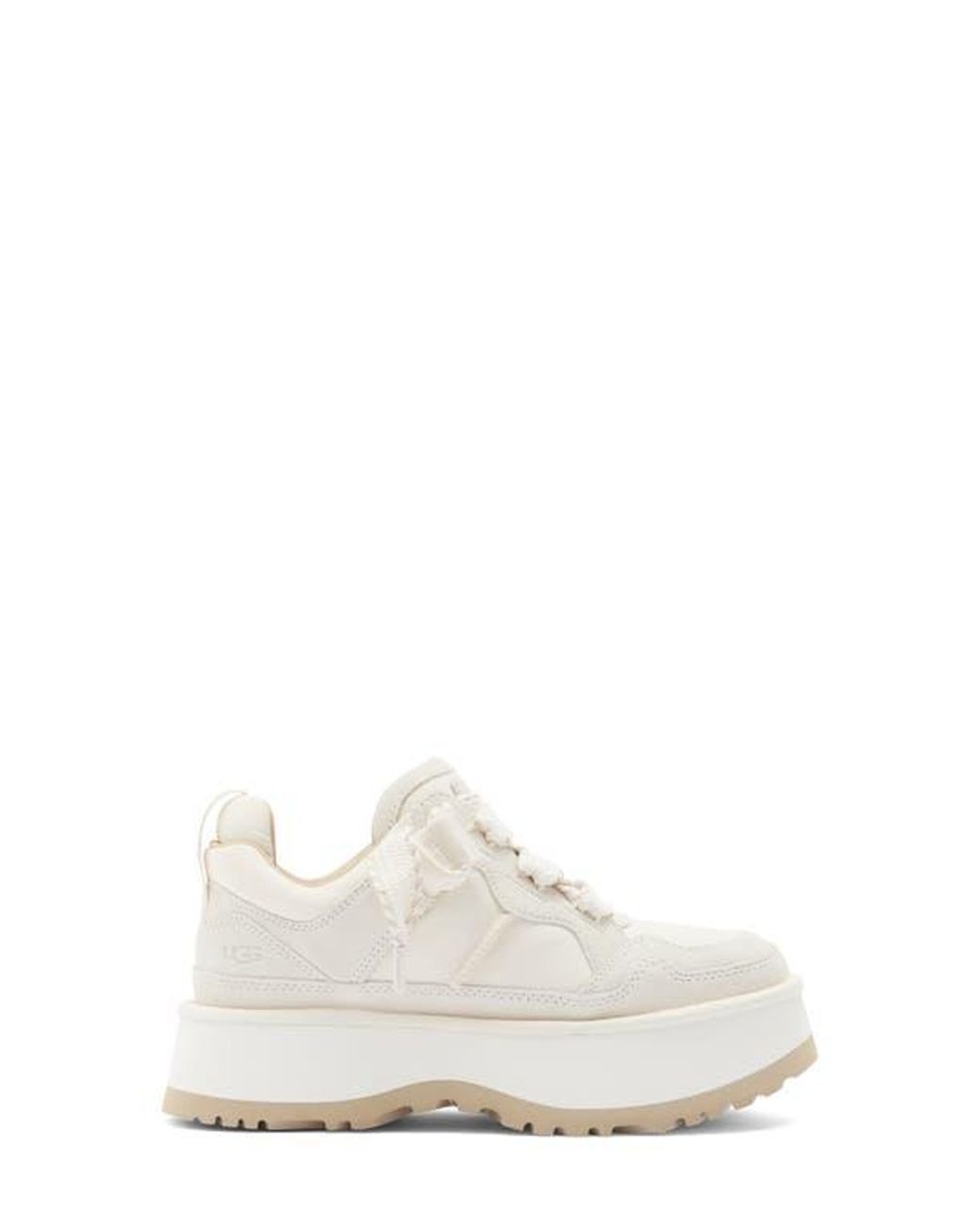 UGG Astromel Platform Sneaker in White | Lyst