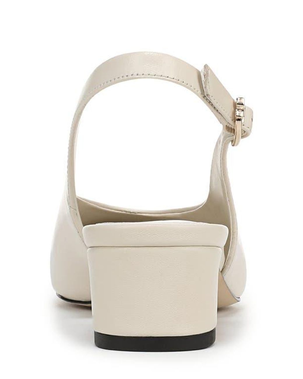 Sam Edelman Ronnie Slingback Pump in White | Lyst