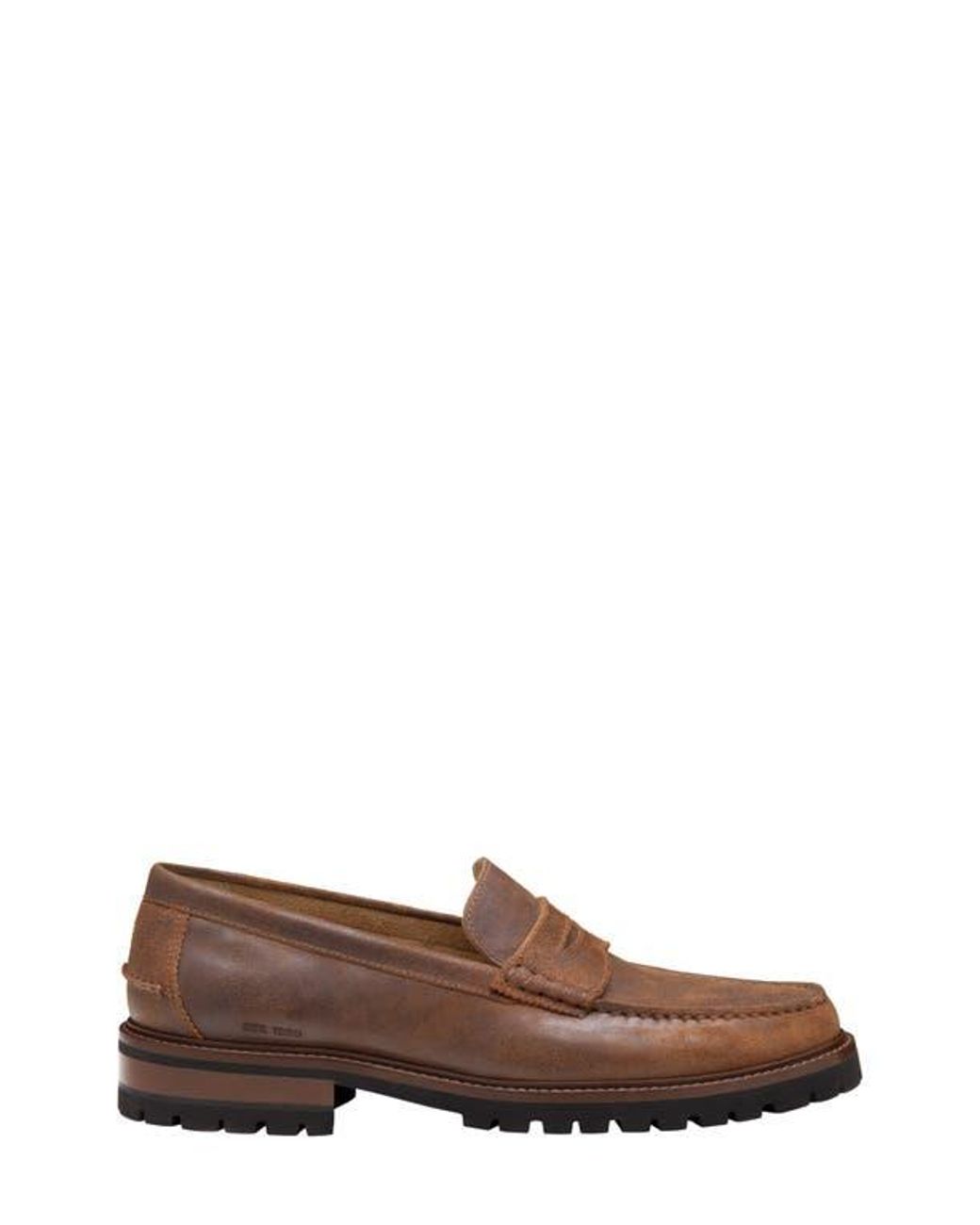 Johnston & Murphy Collier Penny Loafer in Brown for Men | Lyst