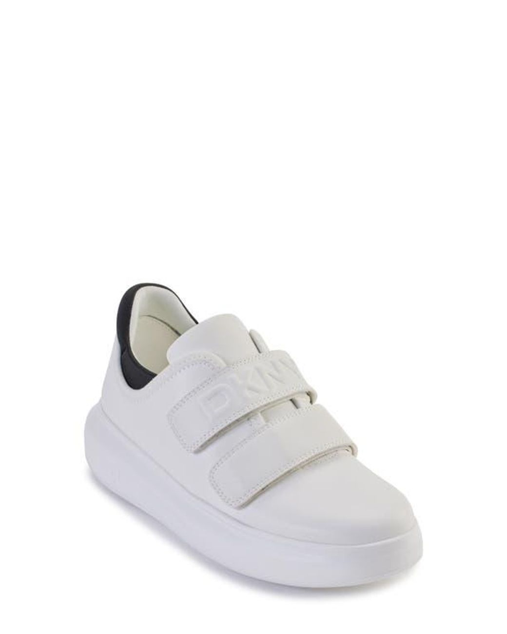 DKNY Jamiah Platform Sneaker in White | Lyst