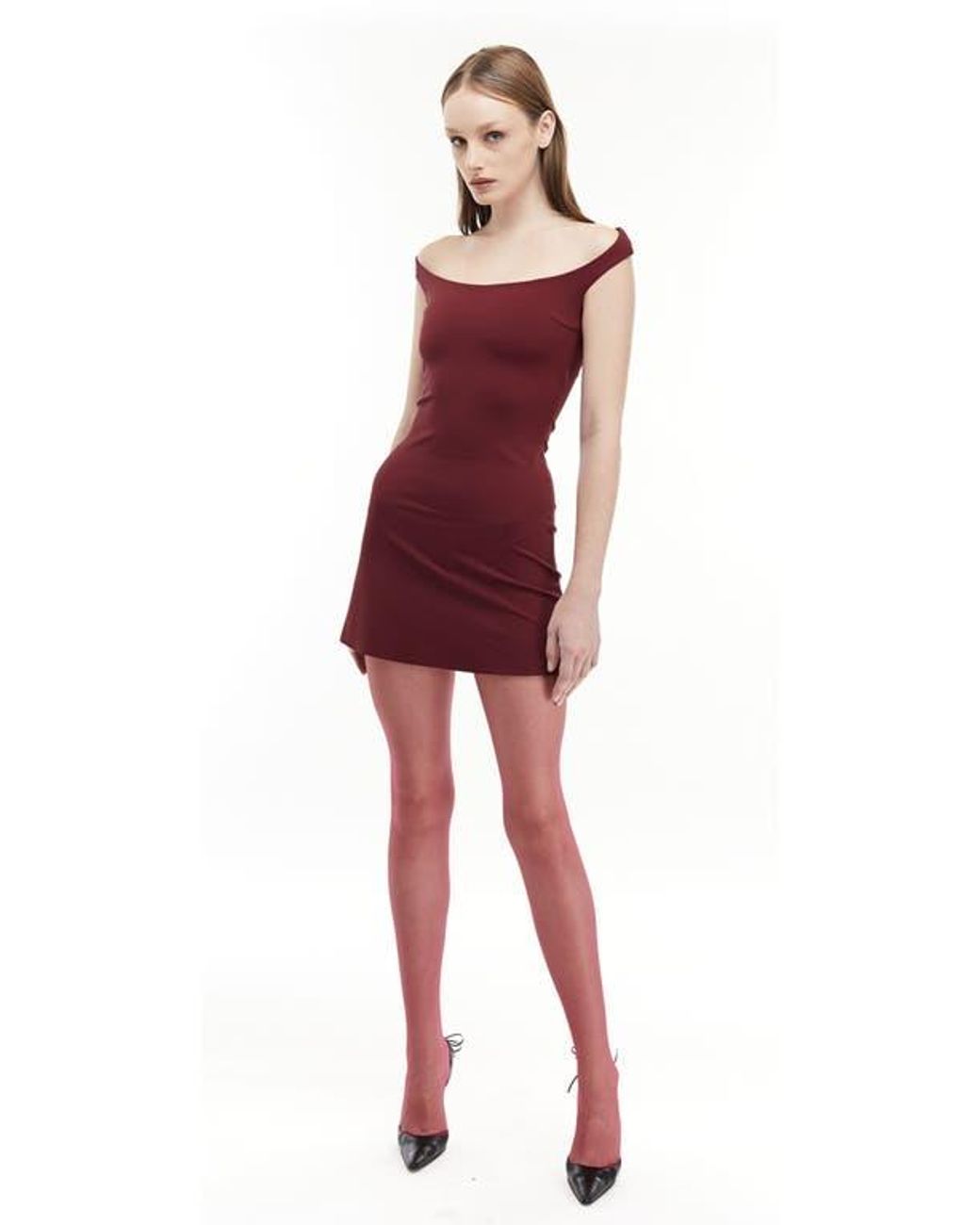 MOTHER OF ALL Ginger Mini Dress in Red | Lyst
