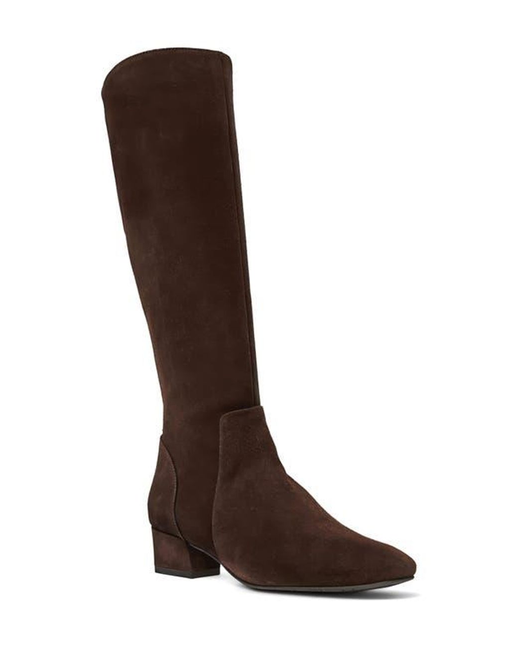 Aquatalia Serafina Weatherproof Knee High Boot in Brown | Lyst