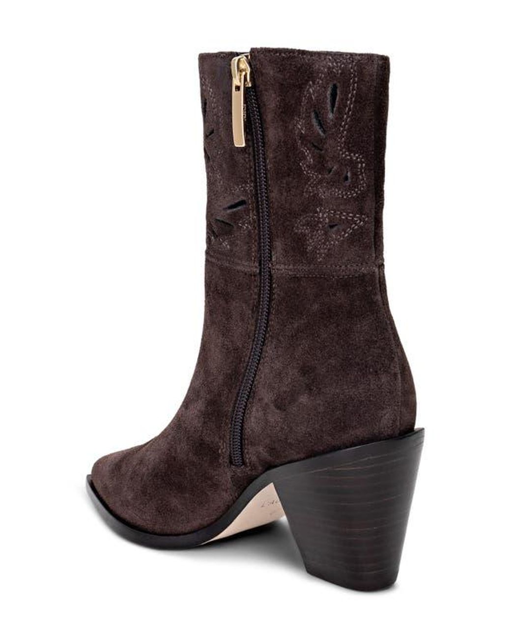 L'Agence Anne Western Boot in Brown | Lyst
