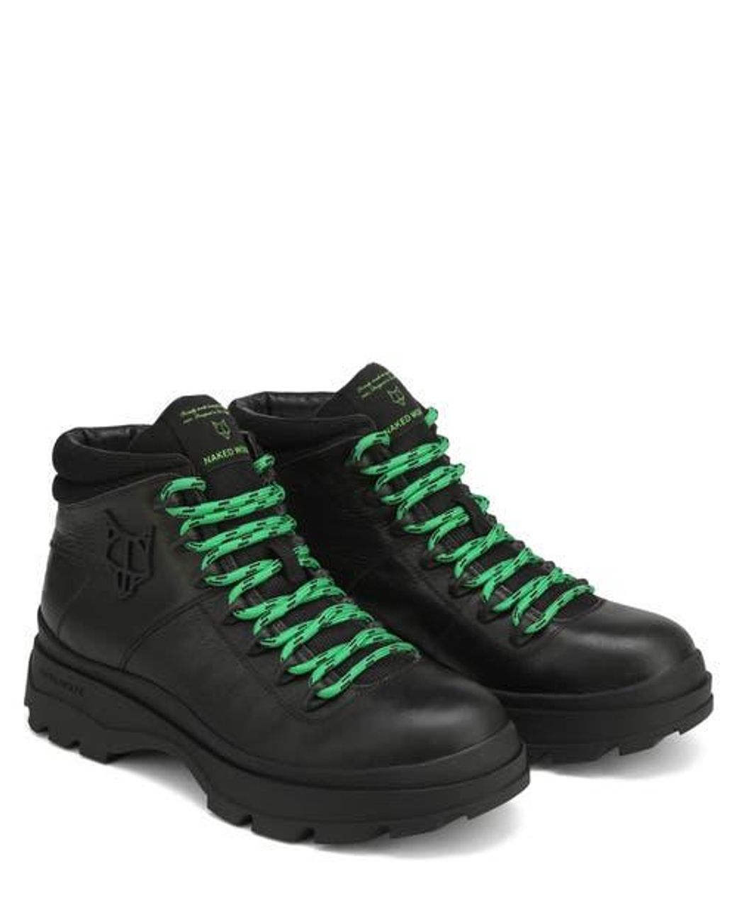 Naked Wolfe Aspire Leather Boot in Black for Men | Lyst