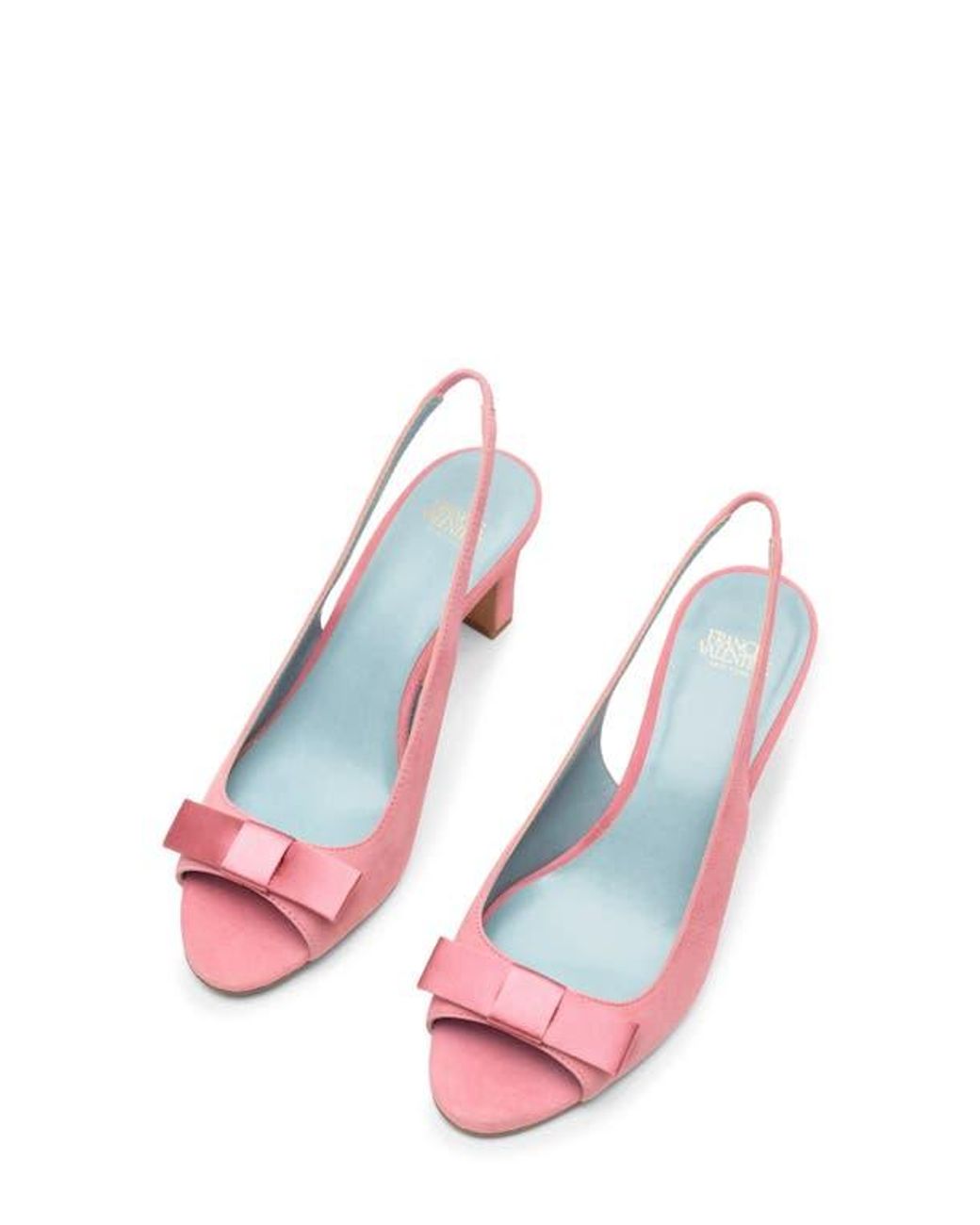 Frances Valentine Reese Slingback Sandal in Pink | Lyst