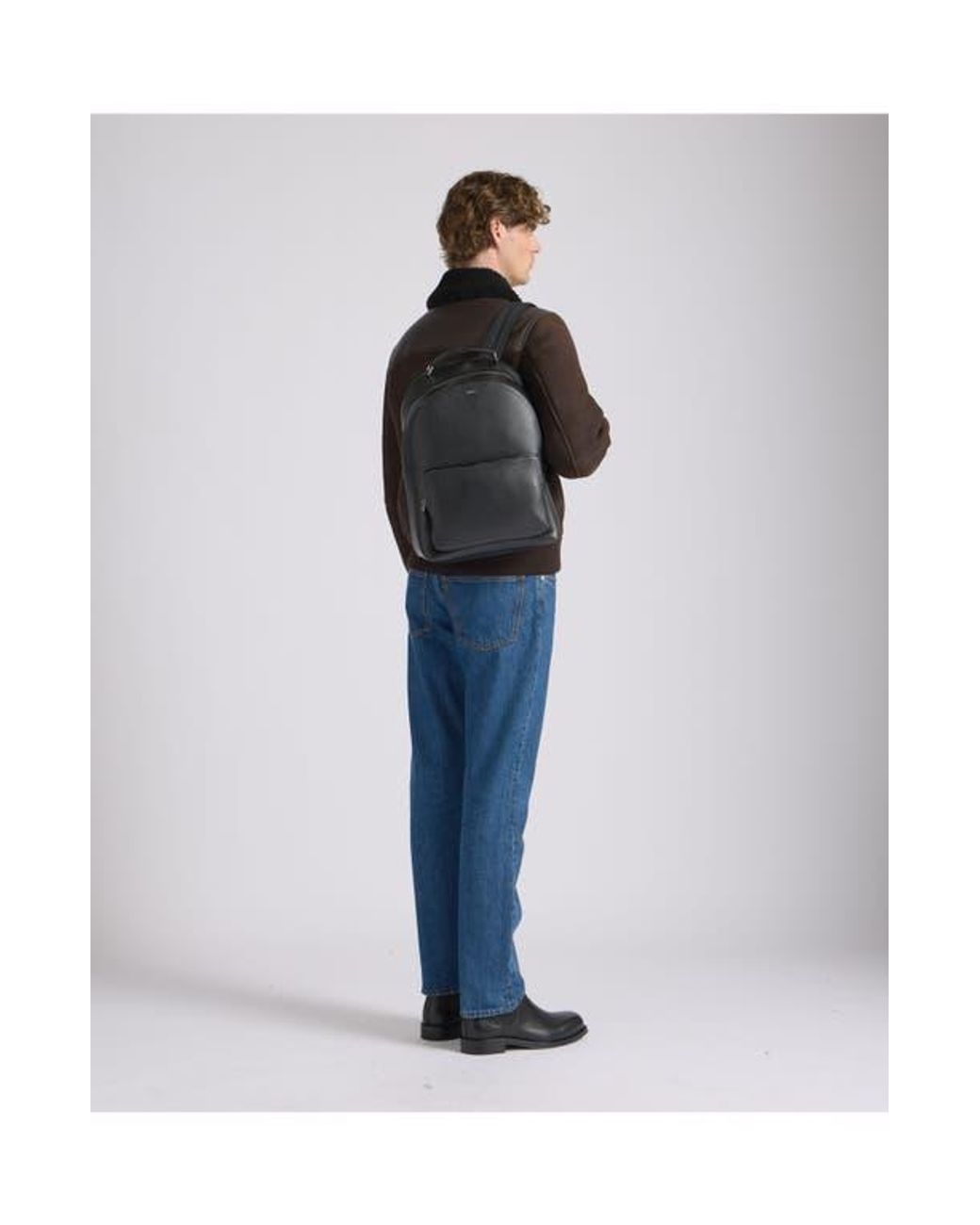 Bally Capitol Backpack in Black for Men | Lyst