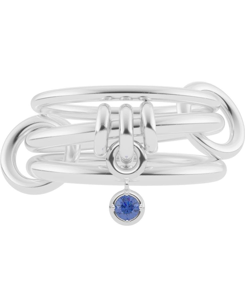 Spinelli Kilcollin Piera Linked Rings in Metallic | Lyst