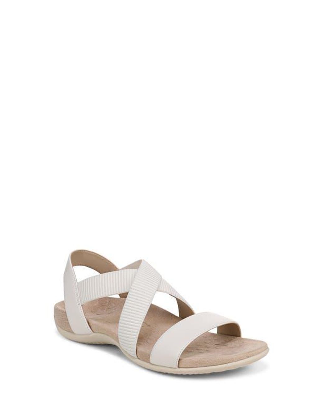 Vionic Raina Slingback Sandal in White | Lyst