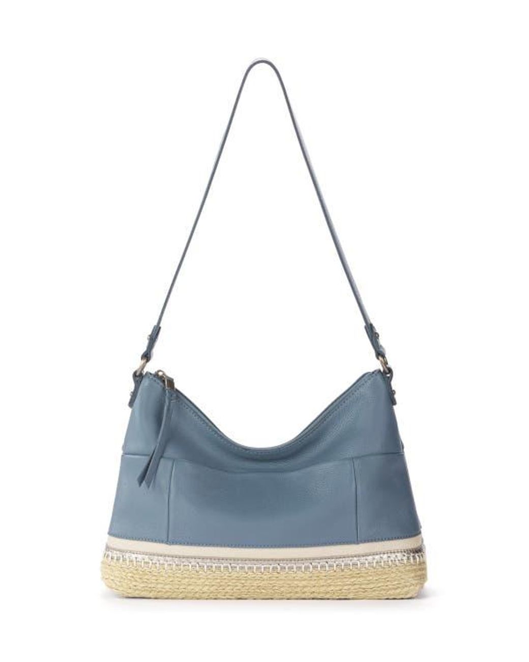 The Sak Melrose Leather Shoulder Bag in Blue | Lyst