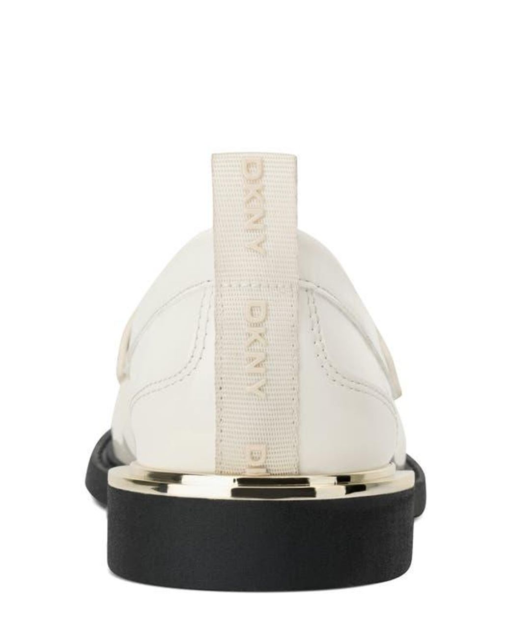 DKNY Raeya Penny Loafer in White | Lyst
