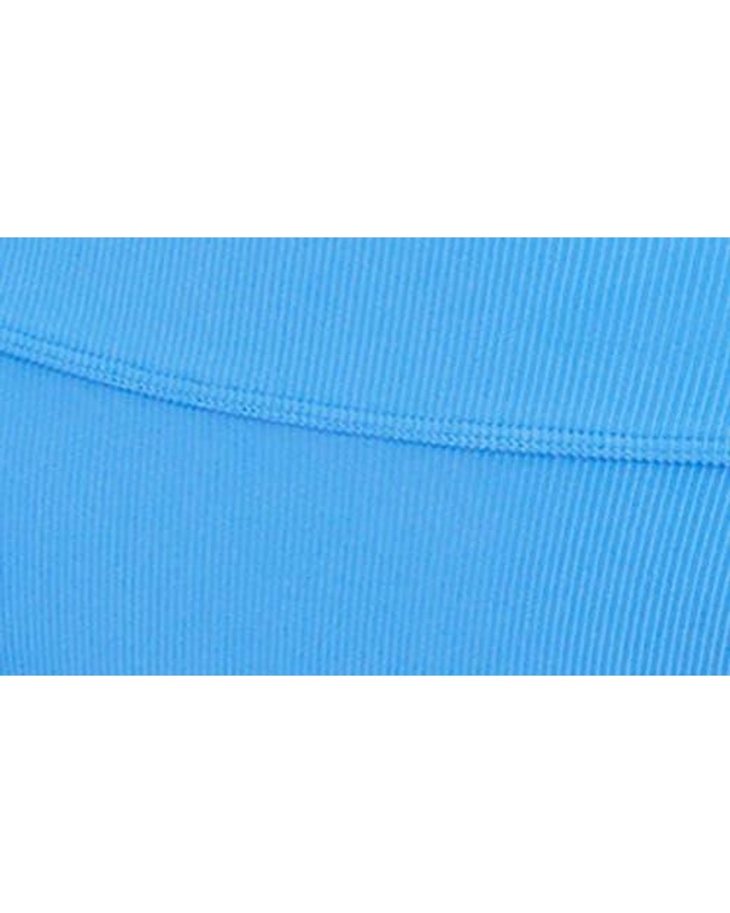 Beach Riot Highway High Waist Rib Bikini Bottoms in Blue | Lyst
