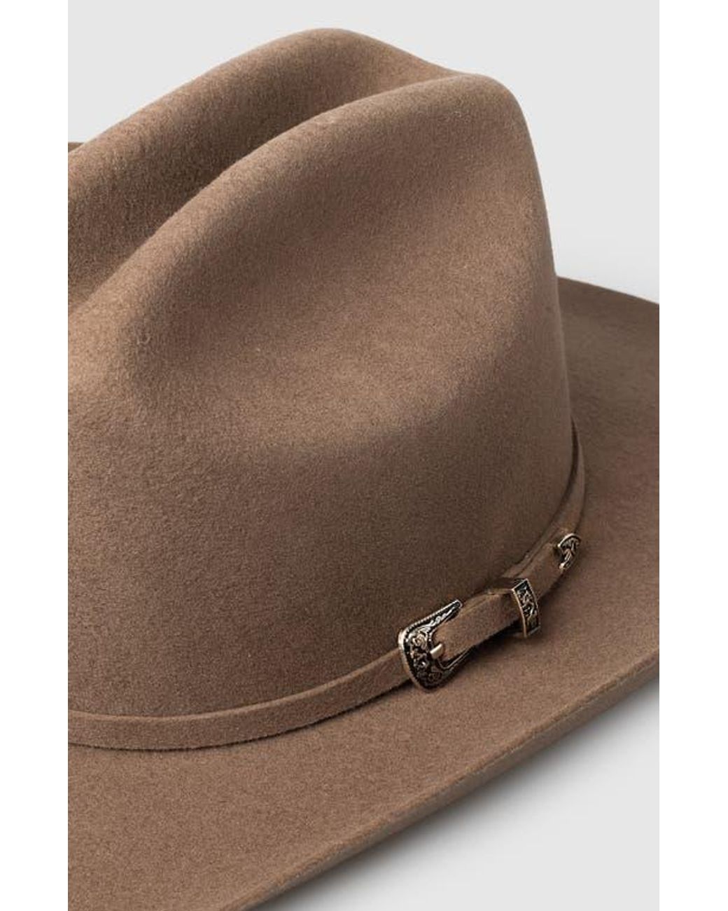 Manuela The Maverick Premier Wool Western Cowboy Hat in Brown | Lyst