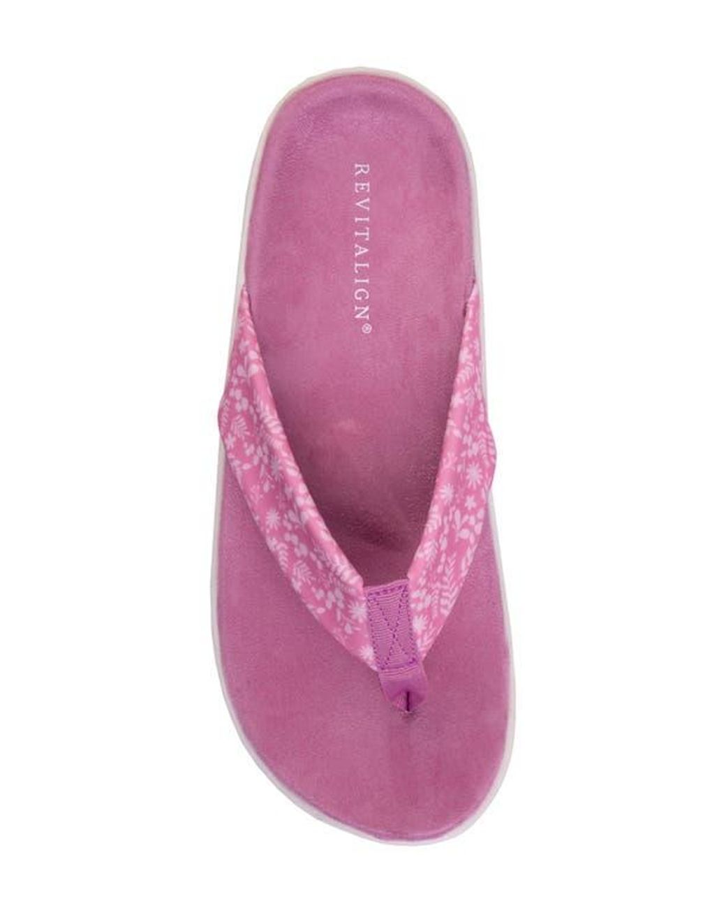 Revitalign Euphoria Flip Flop in Pink | Lyst