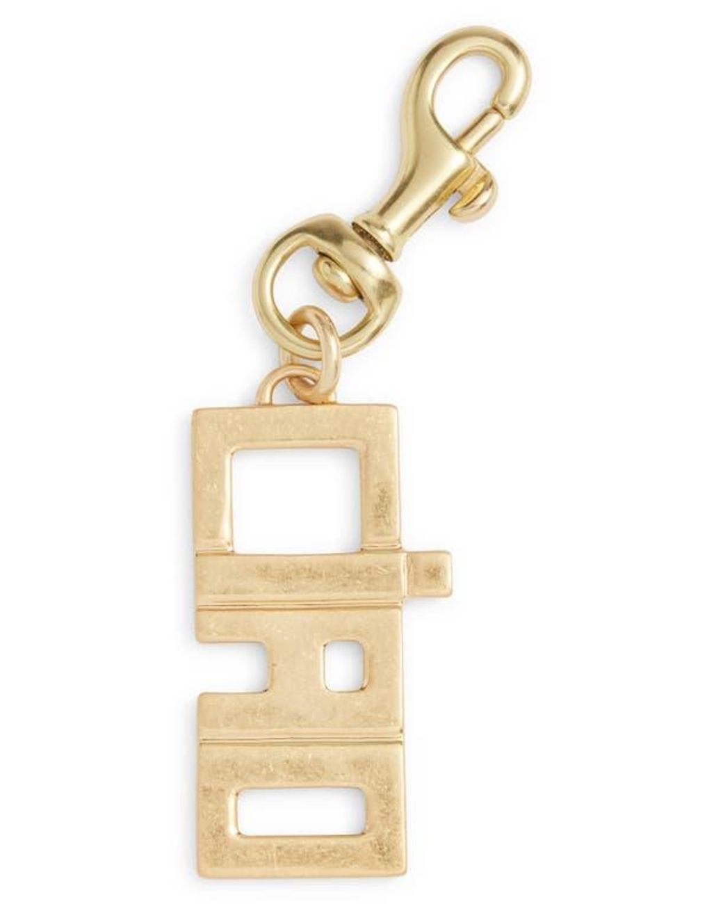 Clare V. Ciao Key Fob in Metallic | Lyst