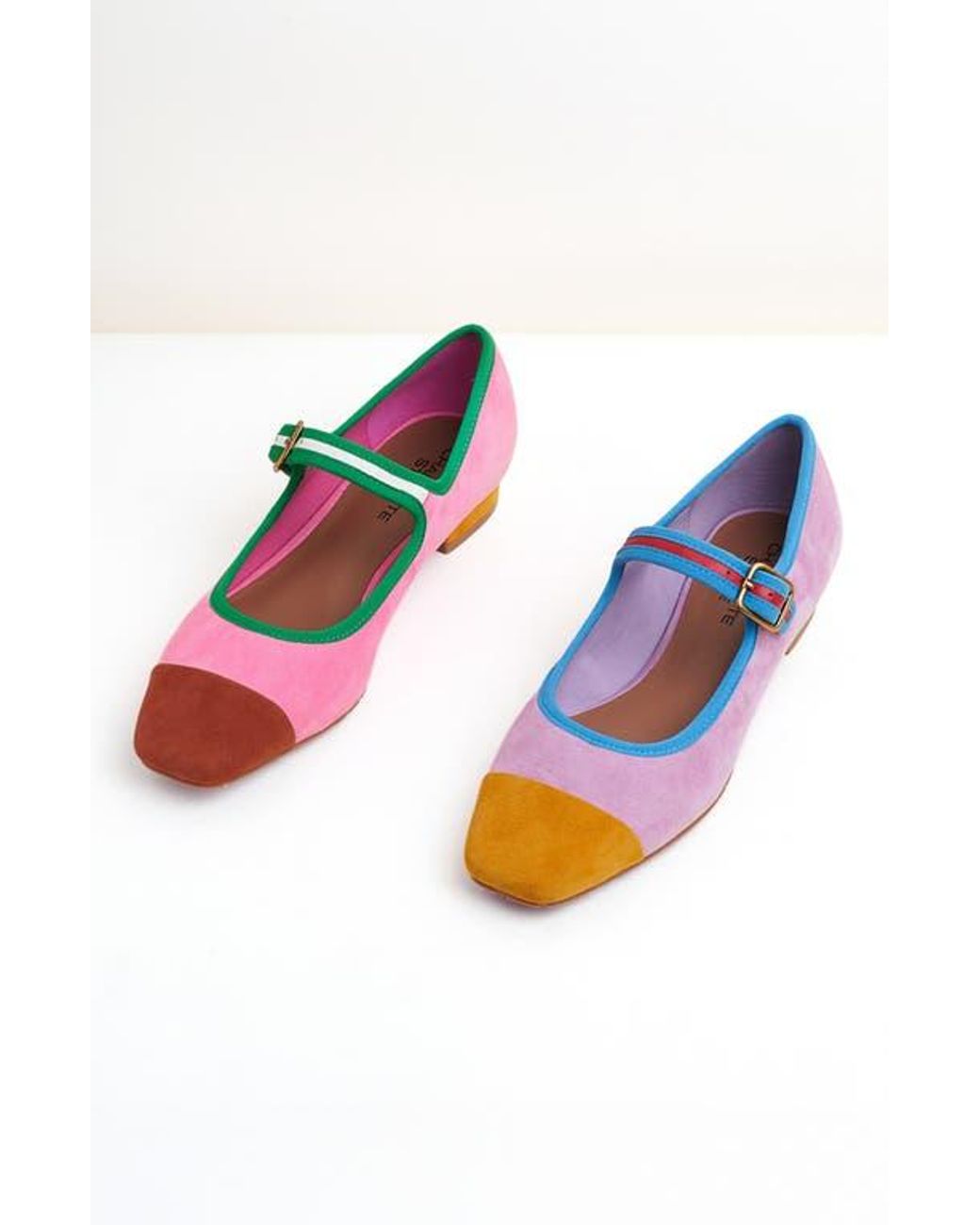Charlotte Stone Rhiannon Cap Toe Mary Jane Pump | Lyst