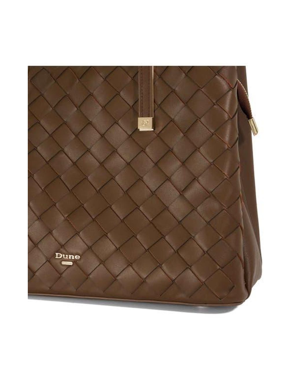 Dune Dorry Leather Tote in Brown | Lyst