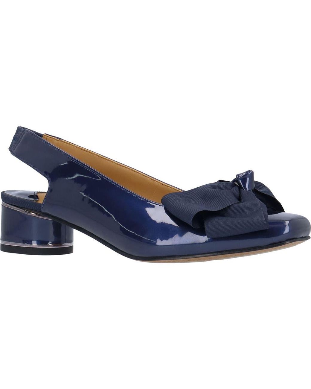 J. Reneé Lazule Slingback Pump in Blue | Lyst