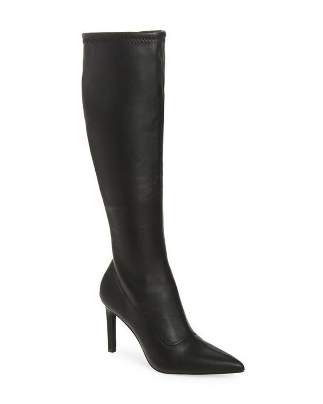 Open Edit Viv Pointy Toe Boot in Black | Lyst