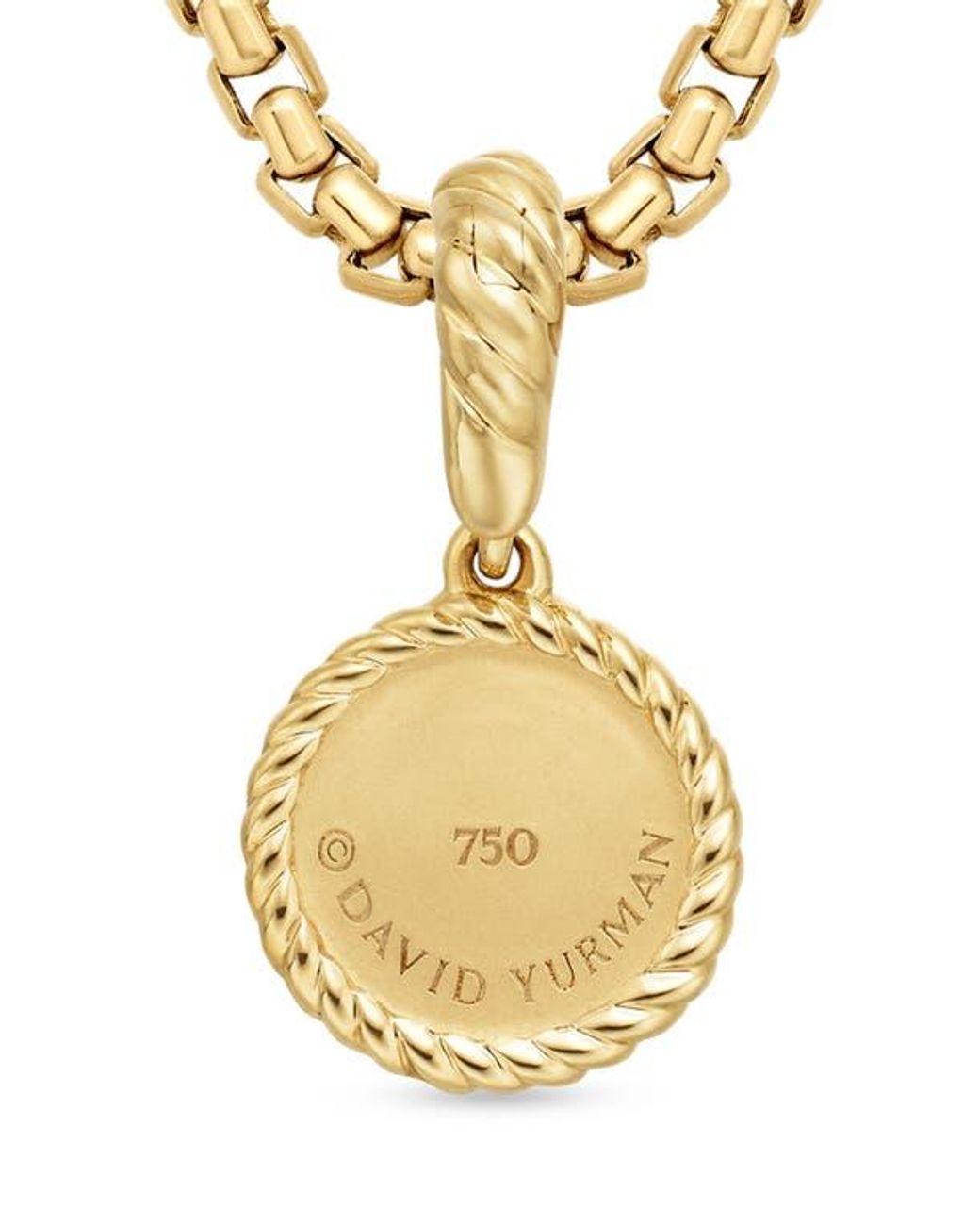 David Yurman Evil Eye Amulet in Metallic | Lyst
