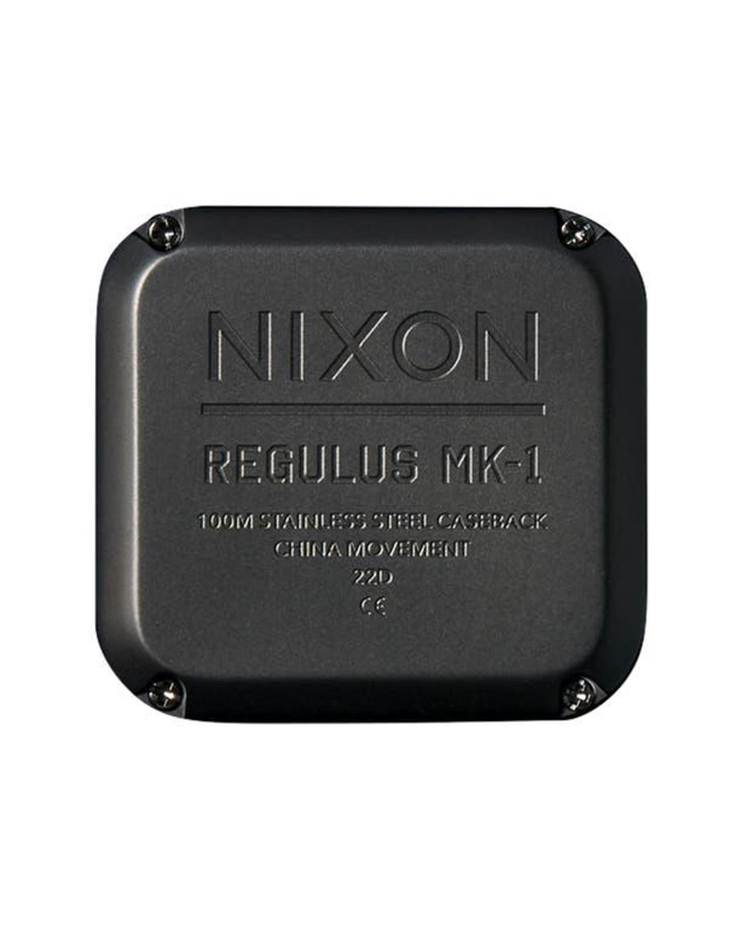 Nixon Regulus Mk-1 Digital Rubber Strap Watch, 44.5Mm in Black for Men ...