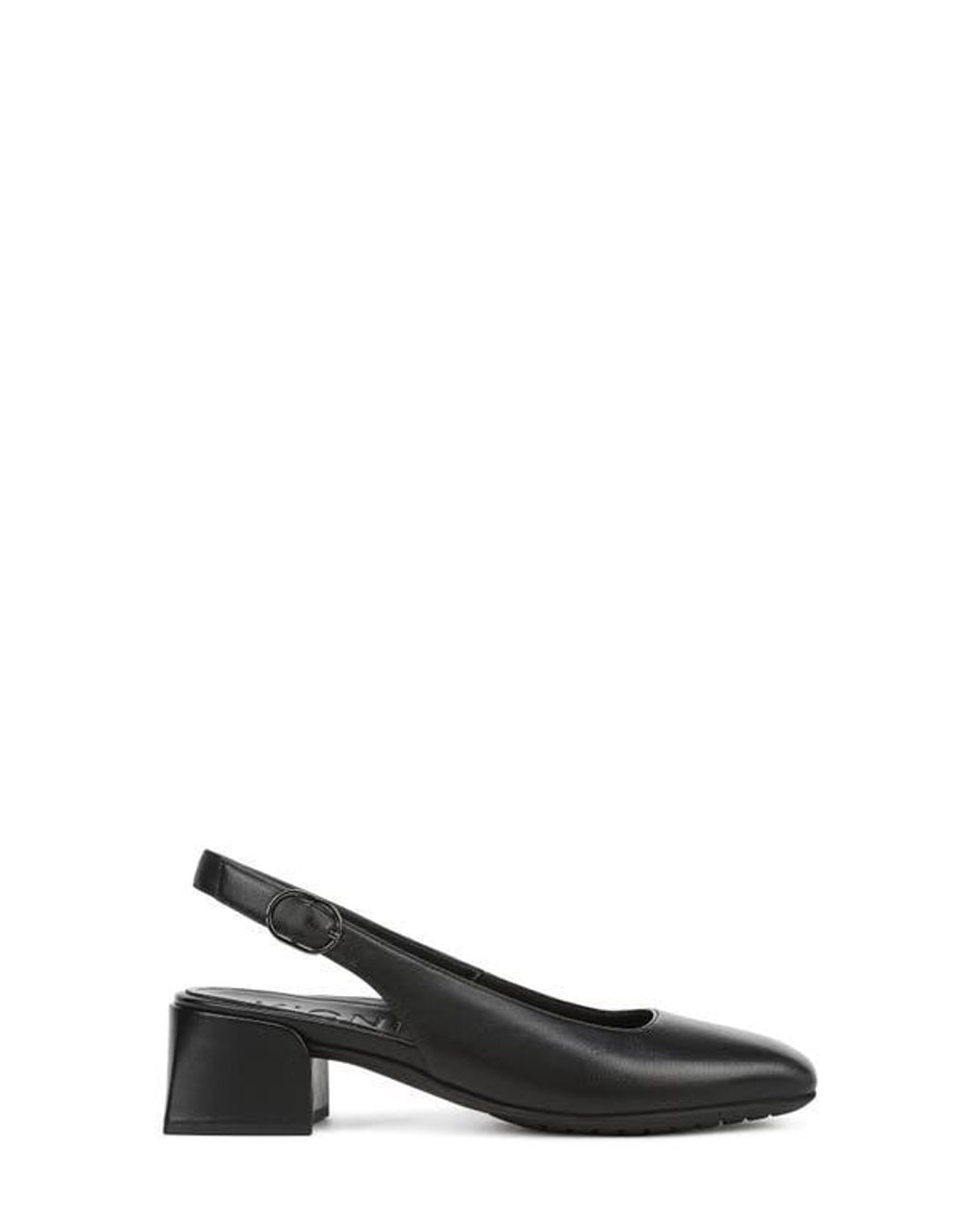 Vionic Reyes Block Heel Slingback Pump in Black | Lyst