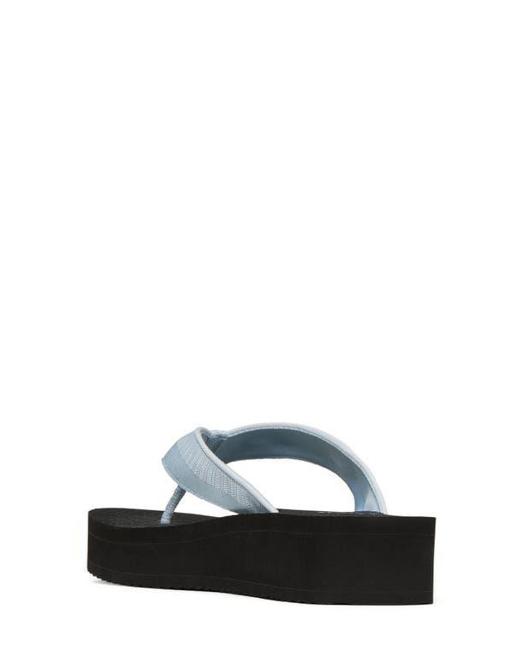 Kate Spade Sam Icon Platform Wedge Flip Flop in Black | Lyst