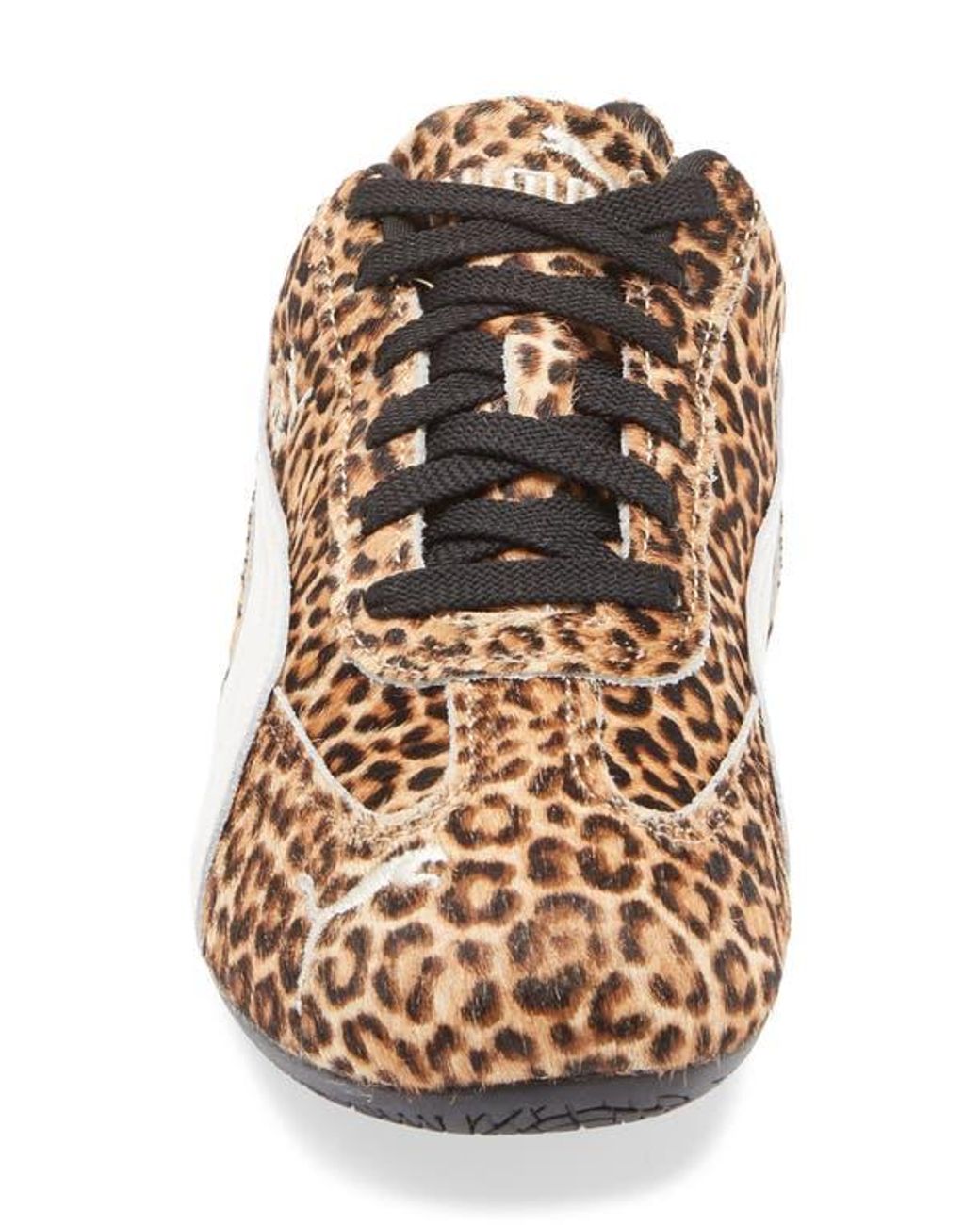 PUMA Speedcat Genuine Calf Hair Sneaker in Metallic | Lyst