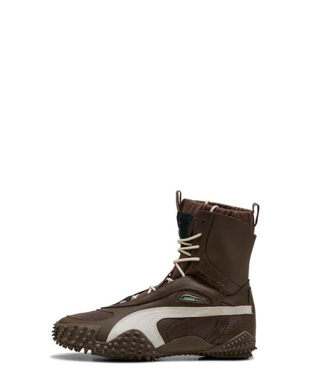 PUMA Mostro Mid Sneaker Boot in Brown | Lyst