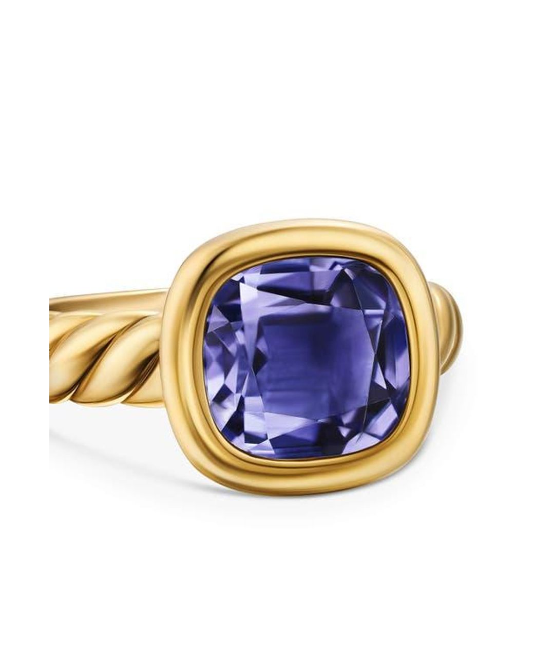 David Yurman Dy Mercer Stone Ring in Blue | Lyst