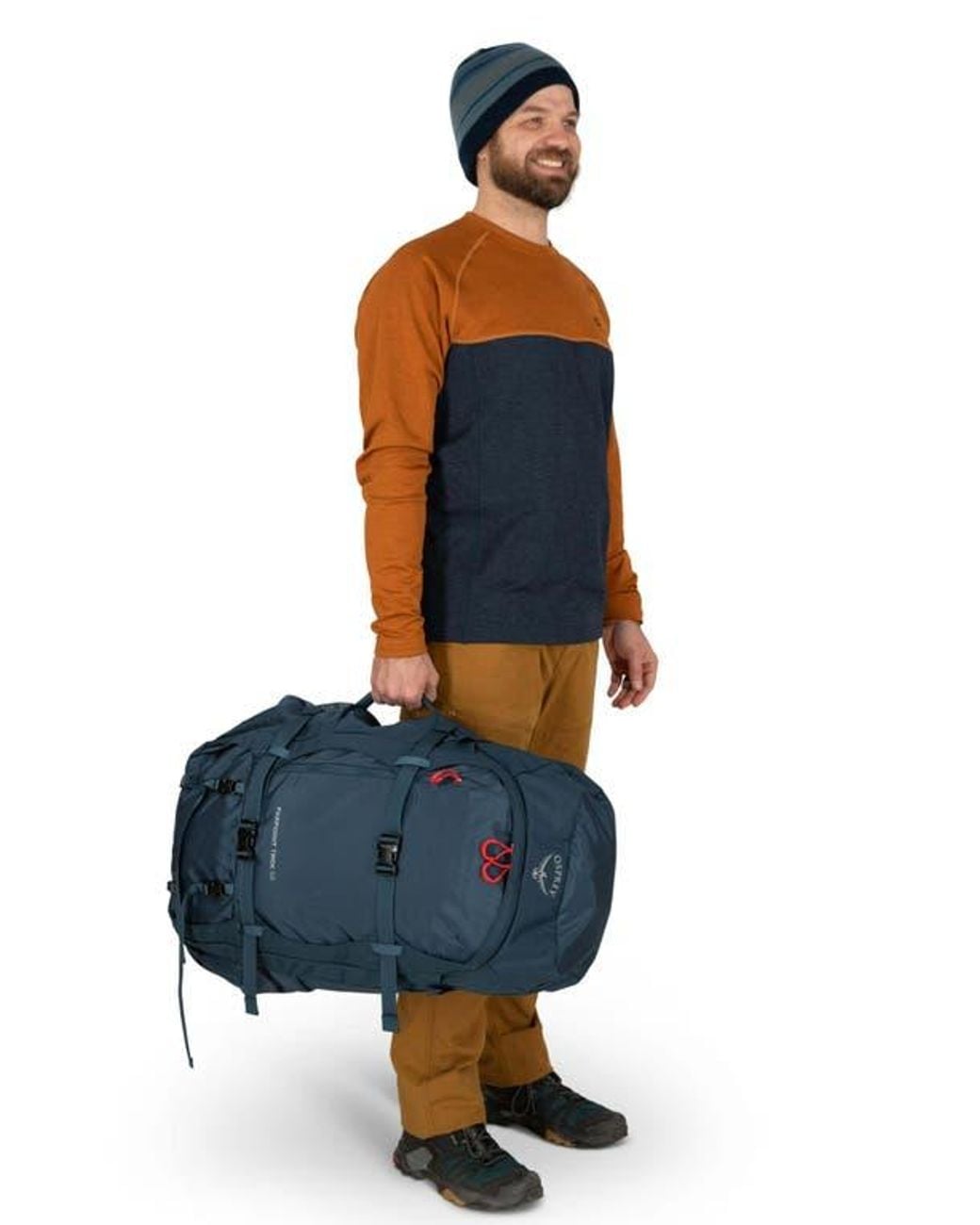 Osprey Farpoint Trek 55-Liter Backpack Luggage in Blue | Lyst