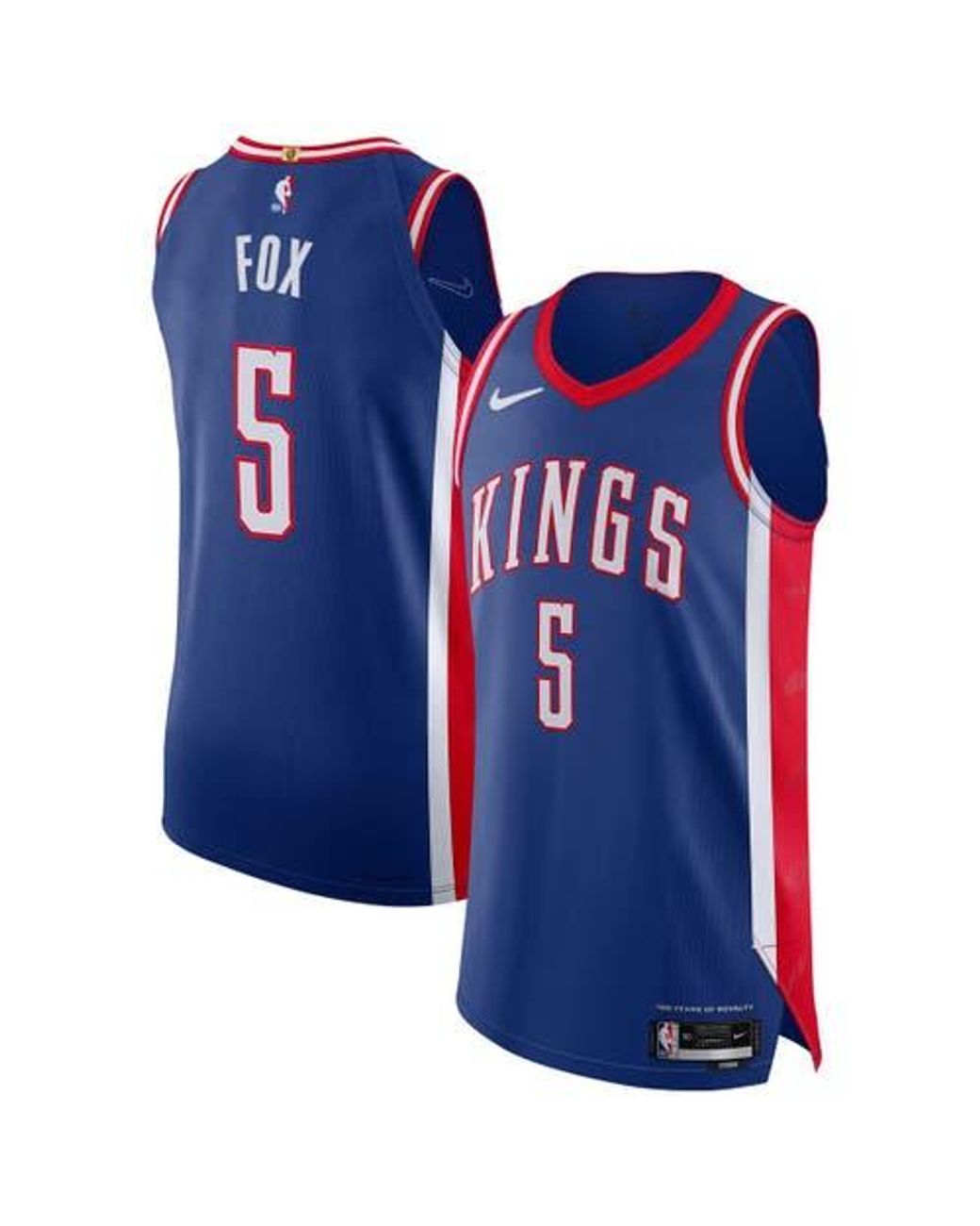 Nike De'Aaron Fox Sacramento Kings 2024/25 Authentic Player Jersey in ...