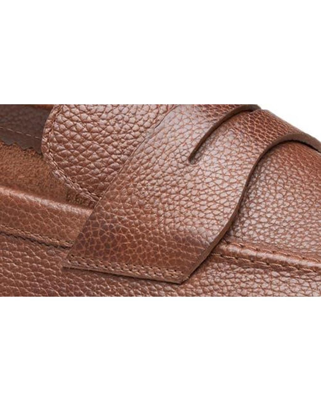 Johnston & Murphy Higgins Penny Loafer in Brown for Men | Lyst