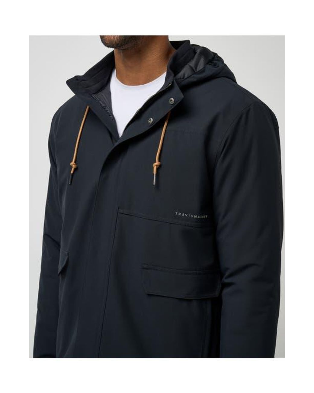 Travis Mathew Mountain Pass Waterproof Jacket in Blue for Men | Lyst
